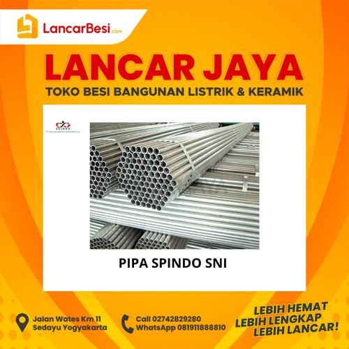 Jual PIPA GALVANIS SPINDO SNI - 1 1/2x3.2 - Kab. Bantul - LJ BESI ...