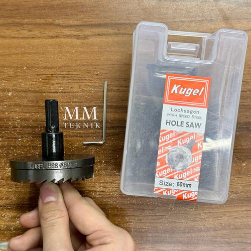 Jual Hole Saw Besi Kugel 60mm Holesaw Mata Bor Besi Metal - Kota Medan ...