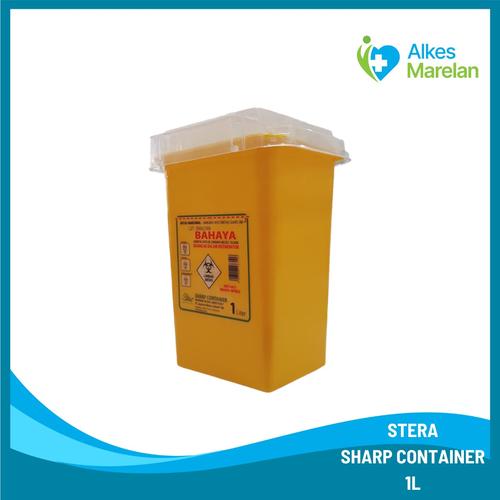 Jual ONEMED - Sharp Container 1 Liter / Tempat Sampah Limbah Medis 1 ...