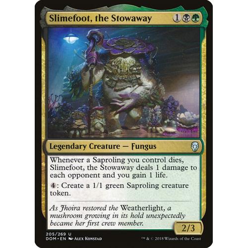 Jual Slimefoot, the Stowaway Kartu Mix Legendary Creature-Fungus MTG ...
