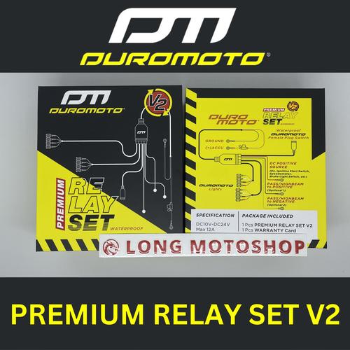 Promo Original Duromoto Premium Relay Set V2 - PNP Lampu LED Duromoto ...
