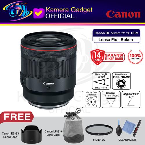 Promo Canon RF 50mm f1.2L USM Lens Fix Bokeh 50 mm f1.2 L USM Cicil 0% 3x - Jakarta Pusat ...