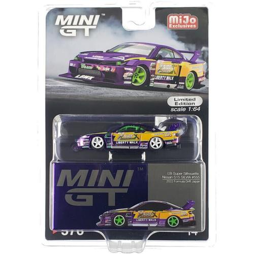 Jual CHASE MiniGT Mini GT 576 Nissan Silvia S15 Japan Formula Drift ...