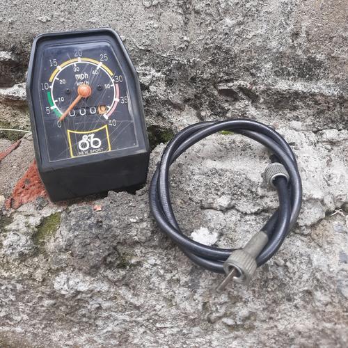 Jual SPEEDOMETER SEPEDA BALAP JADUL 2ND NORMAL LENGKAP KABEL TANPA GEAR ...