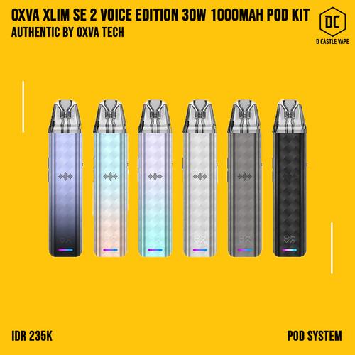 Jual Oxva Xlim SE 2 Voice Edition 30W 1000mAh Pod Kit by Oxva - Kota ...