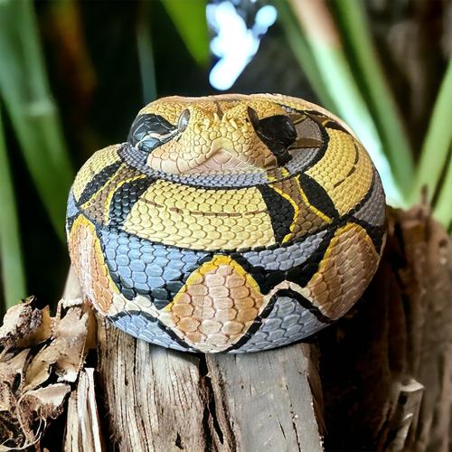 Jual Gaboon viper - Bitis Babonica Resin Animal Heavenly Body - Jakarta ...