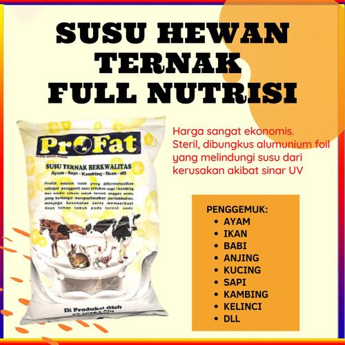 Jual Susu PROFAT 1 Kg Susu Hewan Ternak Pengganti Indukan & Penggemuk ...