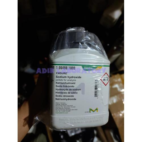 Jual Sodium Hydroxide / Natrium Hidroksida / NaOH Pro Analis Merck ...