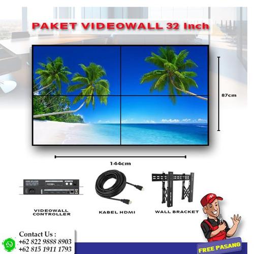 Jual Paket VideoWall HD 32" Inch Video Wall 32 Inch - Jakarta Pusat ...