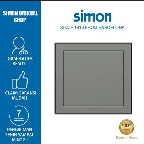 Jual Simon E3 Series Saklar Single Hotel Double Seri Stop Kontak GREY ...