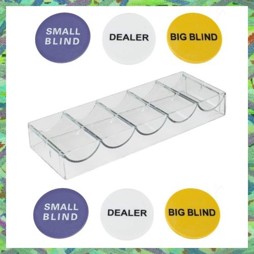 Jual Chips Big Small Blind Dealer Chip Kotak Acrylic 102 - Kab. Bekasi ...