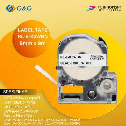 Jual [G&G] Pita Label Tape Printer Epson LW Series & KingJim 9 dan 12 ...