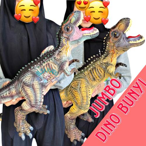 Jual mainan boneka karet action figure dinosaurus Trex tyrannosaurus T ...