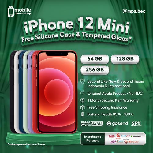 Jual IPHONE 12 MINI 64 128 256 GB - SECOND 99% LIKE NEW - IBOX / INTER ...