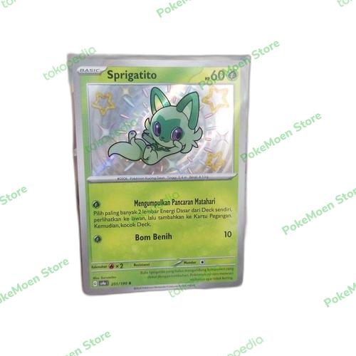 Jual Sprigatito Shiny - Pokemon TCG Indonesia - Kota Surabaya ...