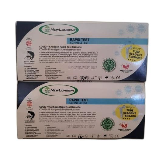 Jual new lungene antigen swab omicron 1 box original - Jakarta Selatan ...