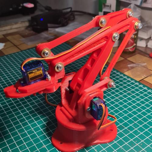 Jual Arm Robot Arduino Kit Servo P3d Servo Std Kota Surakarta