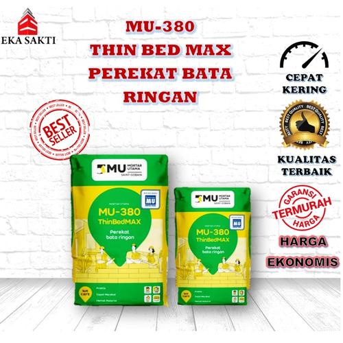 Jual Mortar Utama MU-380 Thinbed Max Perekat bata ringan 40 KG - Kota ...