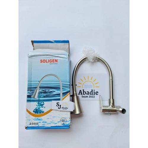 Jual SOLIGEN Kran Keran Model Angsa Fleksibel Flexible Stainless Steel ...