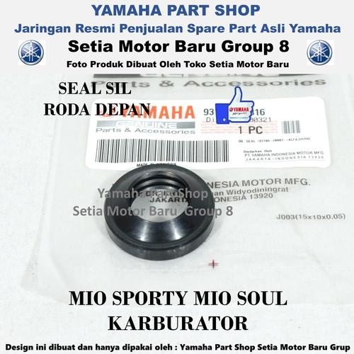 Jual Oil Sil Seal Roda Depan Mio Soul Karburator Asli Yamaha Surabaya ...