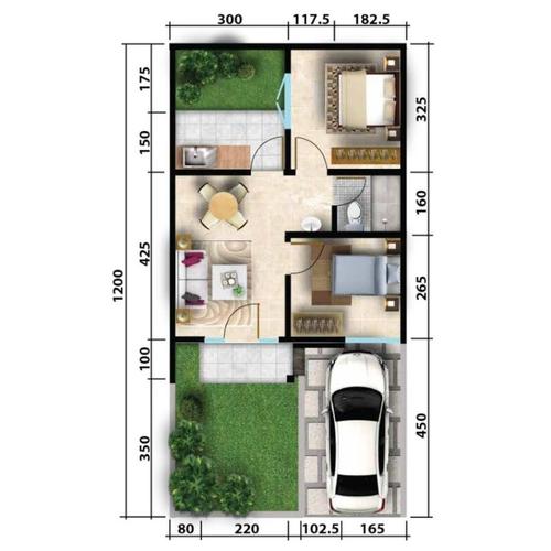 Jual Inspirasi desain denah rumah paket minimalis modern - Kab ...