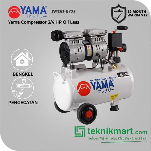 Promo Yama 3/4HP YMOD-0725 Kompresor Angin Portable Oilless Cicil 0% 3x ...