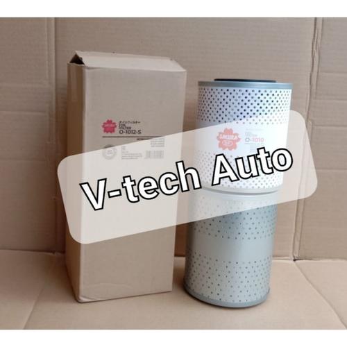 Jual Oil Filter Oli Mitsubishi ME121788 + ME165370 O-1012 Sakura ...