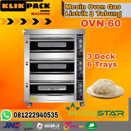 Jual Mesin Pengembang Roti Oven 3 Deck 6 Trays WIRATECH - Jakarta Barat ...