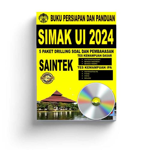 Jual BUKU PANDUAN DAN PERSIAPAN SIMAK UI SAINTEK 2024 UJIAN MANDIRI ... Jual BUKU PANDUAN DAN PERSIAPAN SIMAK UI SAINTEK 2024 UJIAN MANDIRI ...