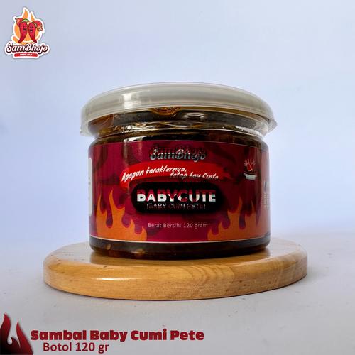Jual Sambal BABY CUmi peTE (Bojo BABYCUTE) kemasan botol 150gr - Jinak ...