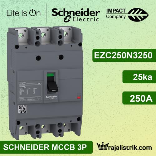 Jual SCHNEIDER MCCB 3P 250A 25KA EZC250N3250 - Kota Surabaya ...