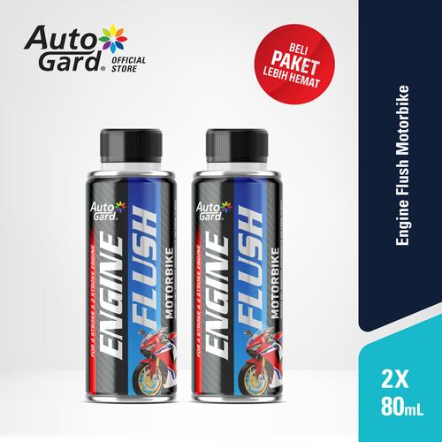 Promo AutoGard [BUNDLE] Engine Flush Motor 80 mL x2 Pembersih Oli Motor ...