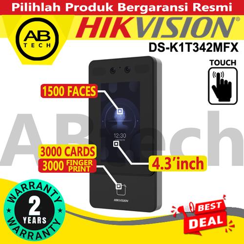 Jual HIKVISION DS-K1T342MFX - HIKVISION Face Recognition Terminal ...