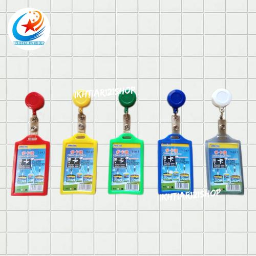 Jual Tempat ID Card Karyawan Dengan Gantungan Model Yoyo ID Card ...