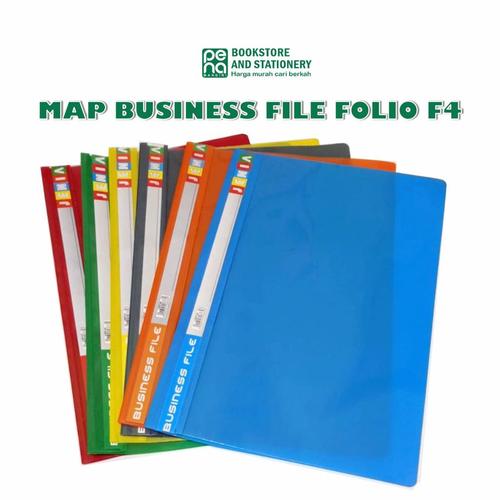 Jual Bussines File Jenia Polos Ukuran Folio F4 / Map Bisnis File Acco ...