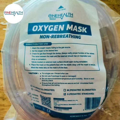 Promo ONEHEALTH OXYGEN MASK NON-REBREATHING (NRM) - L - Kota Medan ...