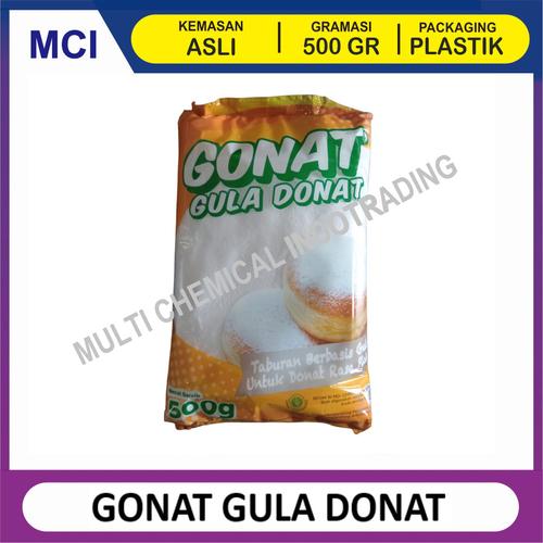 Jual GONAT GULA DONAT HALUS TEPUNG DINGIN GULA DONUT 500 GR - 1 DUS 20 ...