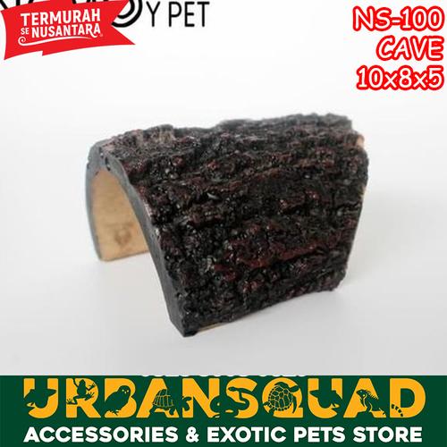 Jual NOMOY NS-100 HIDING CAVE TEMPAT SEMBUNYI RUMAH REPTIL RESIN ...