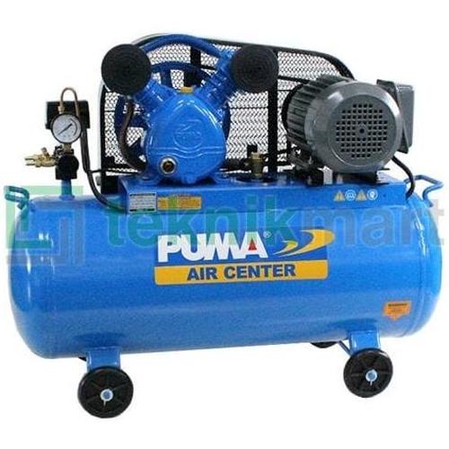 Jual Puma 1 HP PK-10-90 A Kompresor Angin Automatic w. EM Hitachi 1HP ...