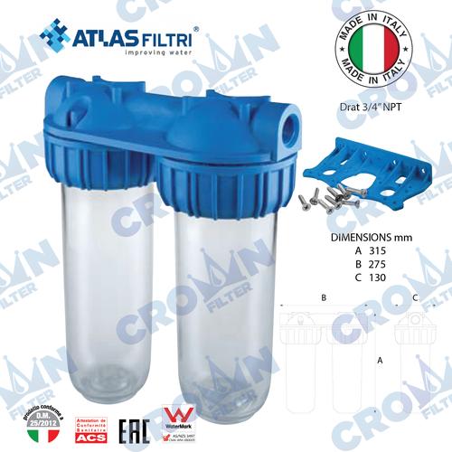 Jual Atlas Filtri- Senior Duplex Plus 3P AFP NPT SX TS - Jakarta Barat ...