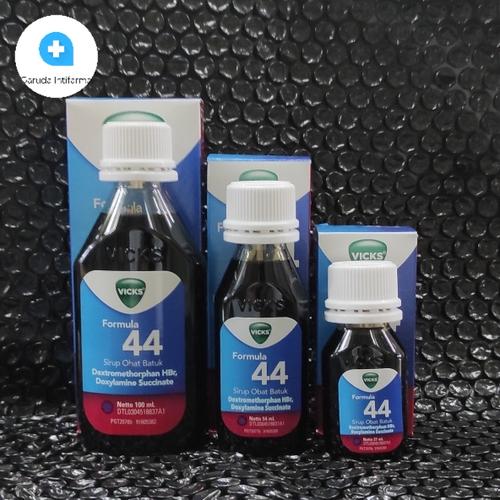 Jual Vicks Formula 44 Dewasa 27ml/54ml/100ml Sirup Obat Batuk - 100ml ...
