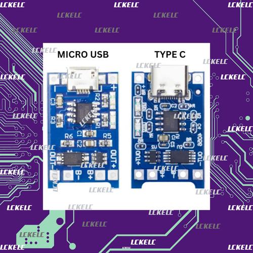 Jual MODUL CHARGER 18650 TP4056 MICRO USB TYPE C + PROTECTION - TYPE C ...