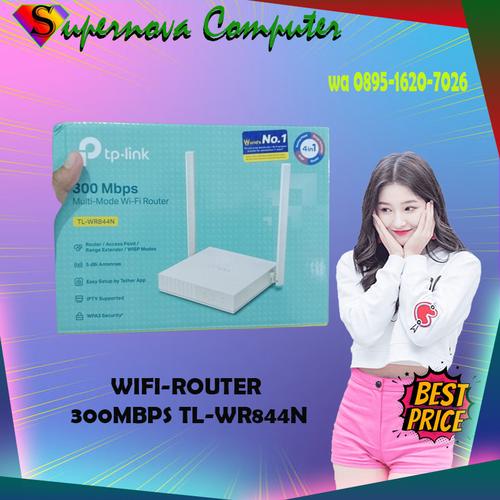 Jual WIFI-ROUTER 300MBPS TL-WR844N - Jakarta Pusat - Supernova Computer ...