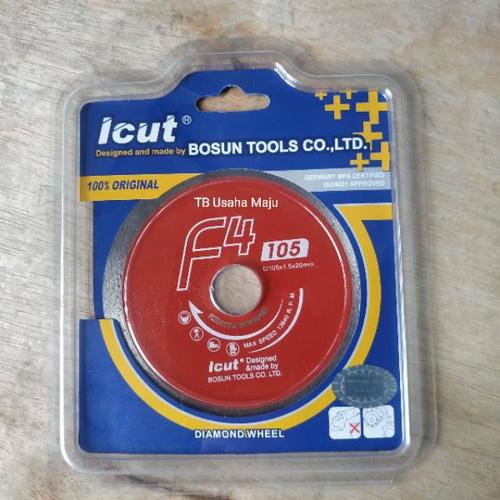 Jual Diamond Wheel 4 Icut Bosun F4 Mata Potong Keramik Granit Tembok Beton Kota Pekanbaru