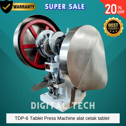 Jual TDP-6 Tablet Press Machine alat cetak tablet hingga ukuran 25mm ...