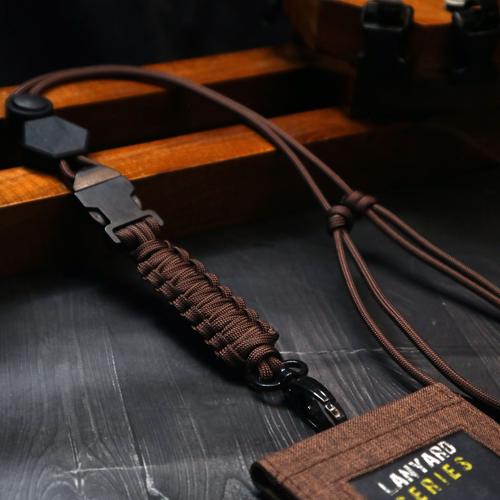 Promo Lanyard ID Card Gantungan Name Tag Tactical Tali Paracord ...