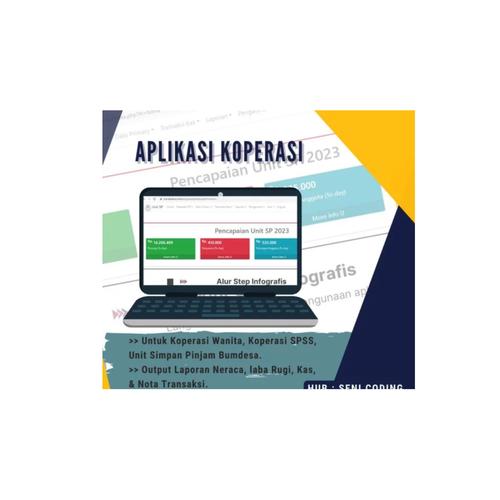 Jual SOURCE CODE APLIKASI KOPERASI SIMPAN PINJAM - Kab. Gresik - Gerai Hafiz Coding | Tokopedia