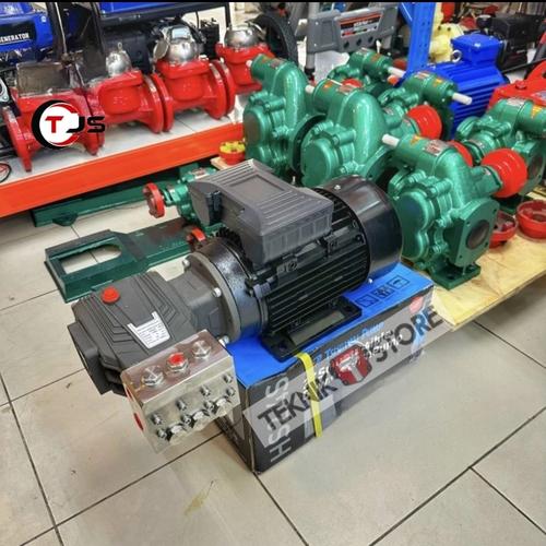 Jual SWRO Plunger Pump high pressure pump 15Lpm 100 Bar 3KW Pompa Air ...
