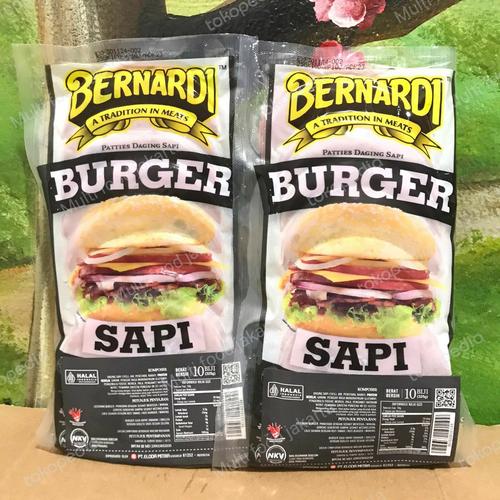 Jual Bernardi beef daging burger sapi / daging burger sapi bernardi ...