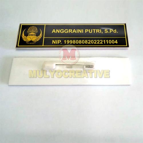 Jual PAPAN NAMA DADA ASN PNS ABDI NEGARA NAMETAG - NAME TAG KORPRI ...